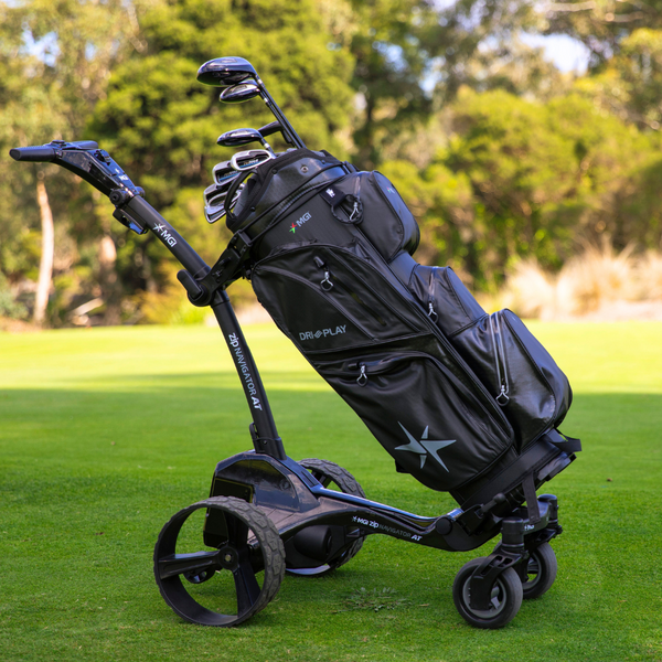 MGI Zip Navigator Electric Remote Controlled Golf Caddy & Cart