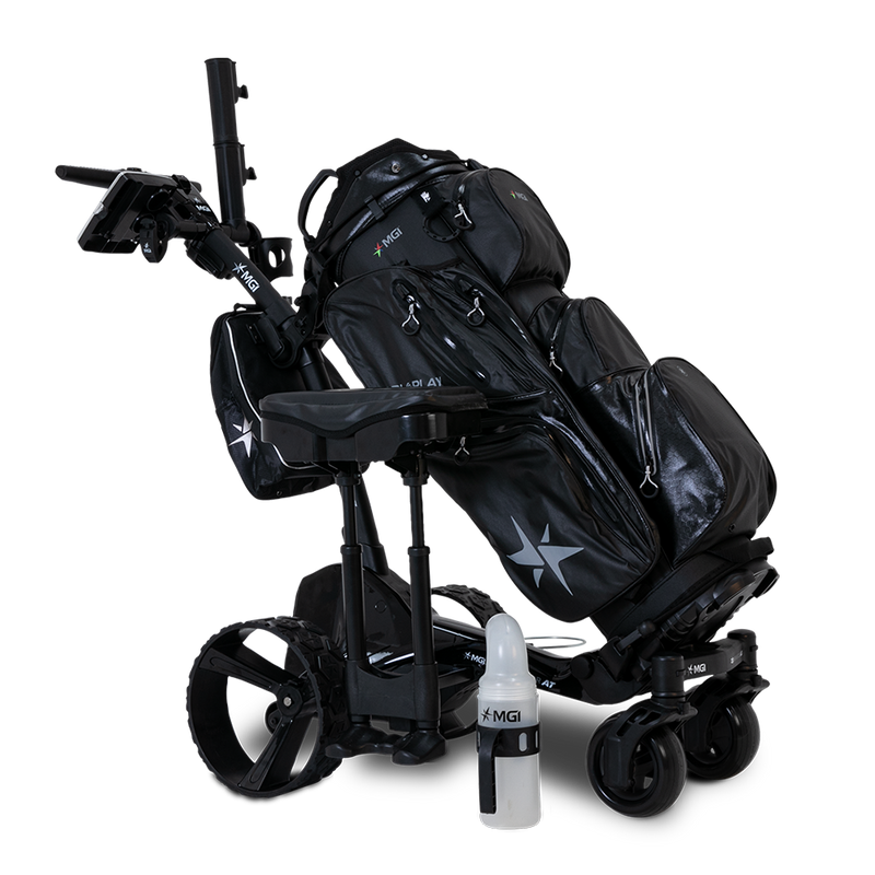 MGI Zip Navigator Electric Remote Controlled Golf Caddy & Cart